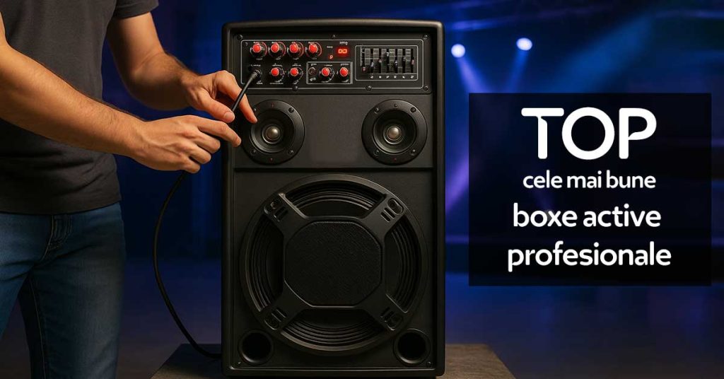 TOP 6 cele mai bune boxe active profesionale în 2025